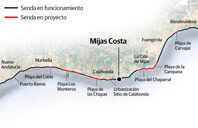 Guía de senderismo en Málaga | La Senda Litoral de Málaga permite ya ...