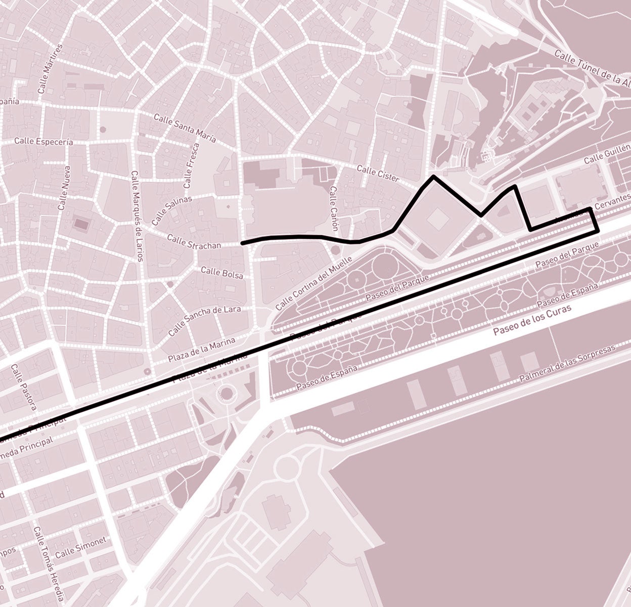 Así es el recorrido oficial de la magna | Diario Sur Así es el recorrido oficial de la magna | Diario Sur